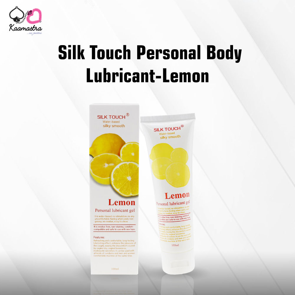 Silk Touch Personal Body Lubricant-Lemon – Kaamastra